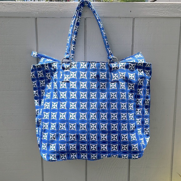 Avon | Bags | Printed Cotton Canvas Tote | Poshmark